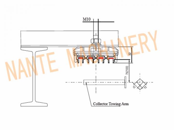 Seamless / Multipole High Tro Reel System Crane Components / Conductor ...
