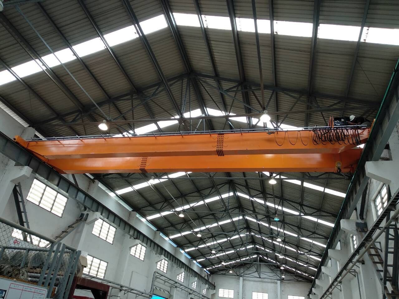 OEM Double Girder Overhead Bridge Cranes With Hydraulic Brake